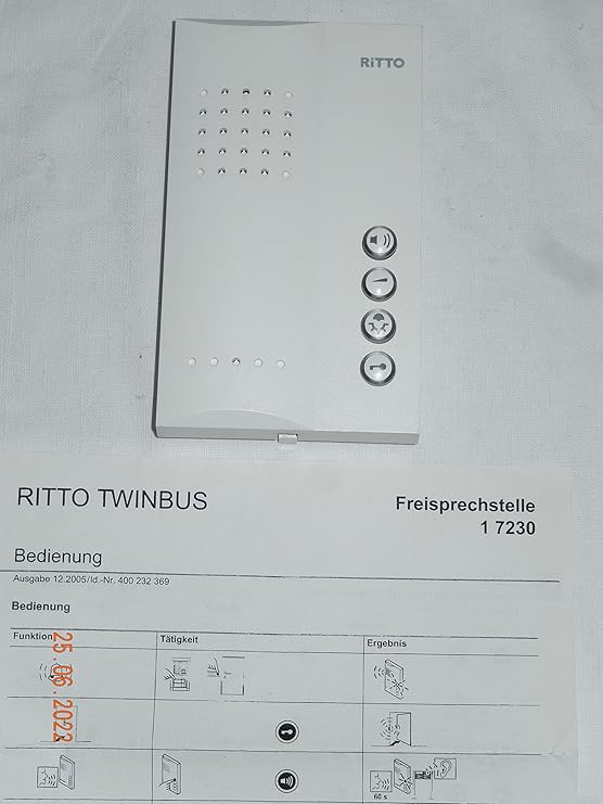 Домофон RITTO TwinBus 17230 – Hitоferti