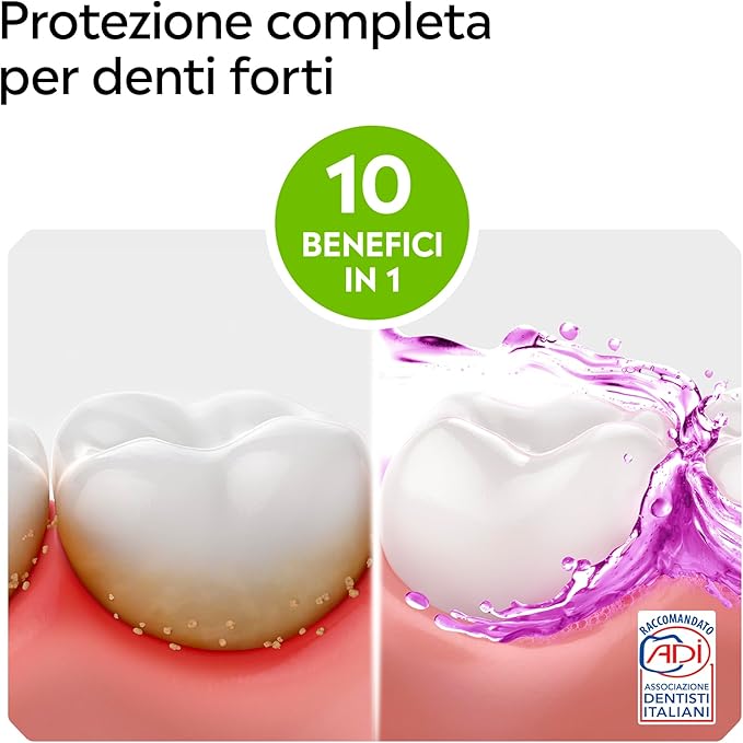 Вода за уста Listerine Colluttorio, Total Care, Menta Pura, 1L – Hitоferti